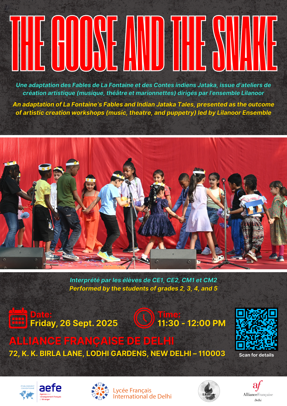 The Goose and the Snake - Lycée Français International de Delhi